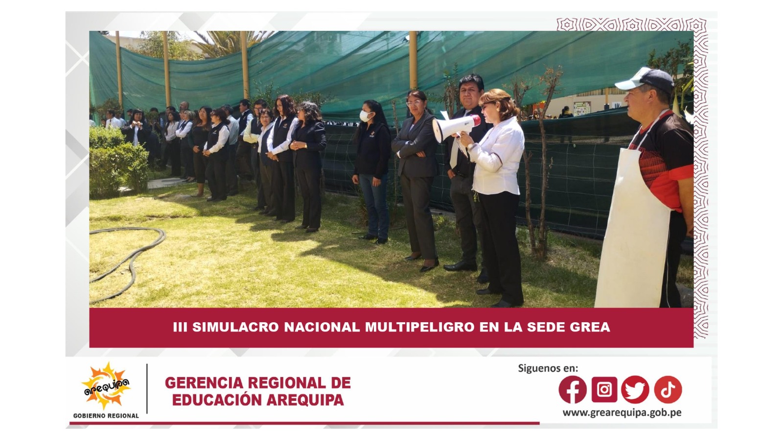 TERCER SIMULACRO NACIONAL MULTIPELIGRO EN LA SEDE GREA – Gerencial ...